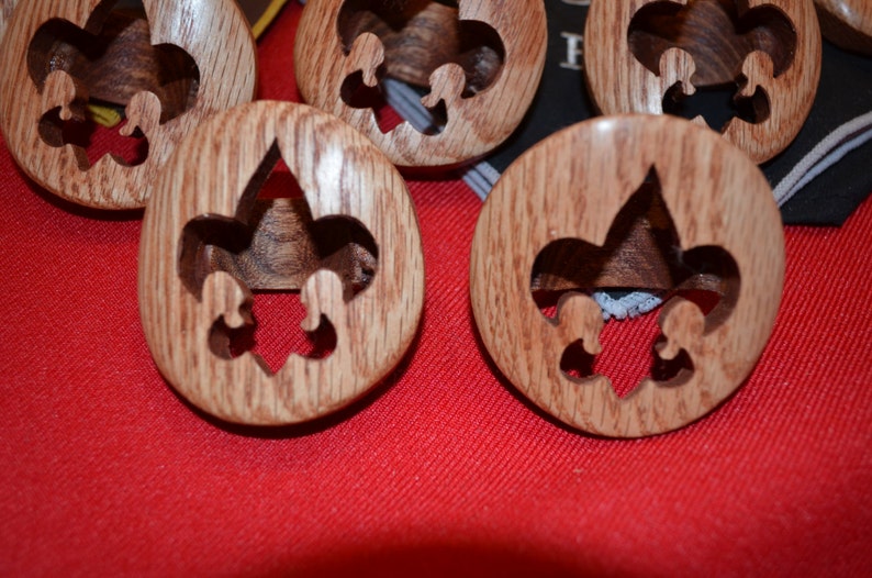 Scout Neckerchief Slide Handmade Solid Wood Handmade - Etsy