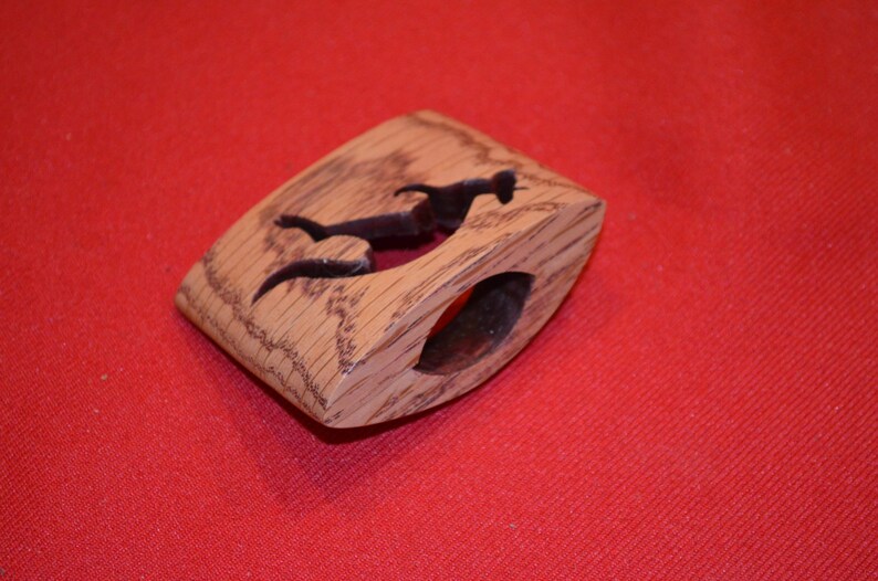 Handmade Boy Scout Kangaroo Patrol Wood Woggle - Etsy