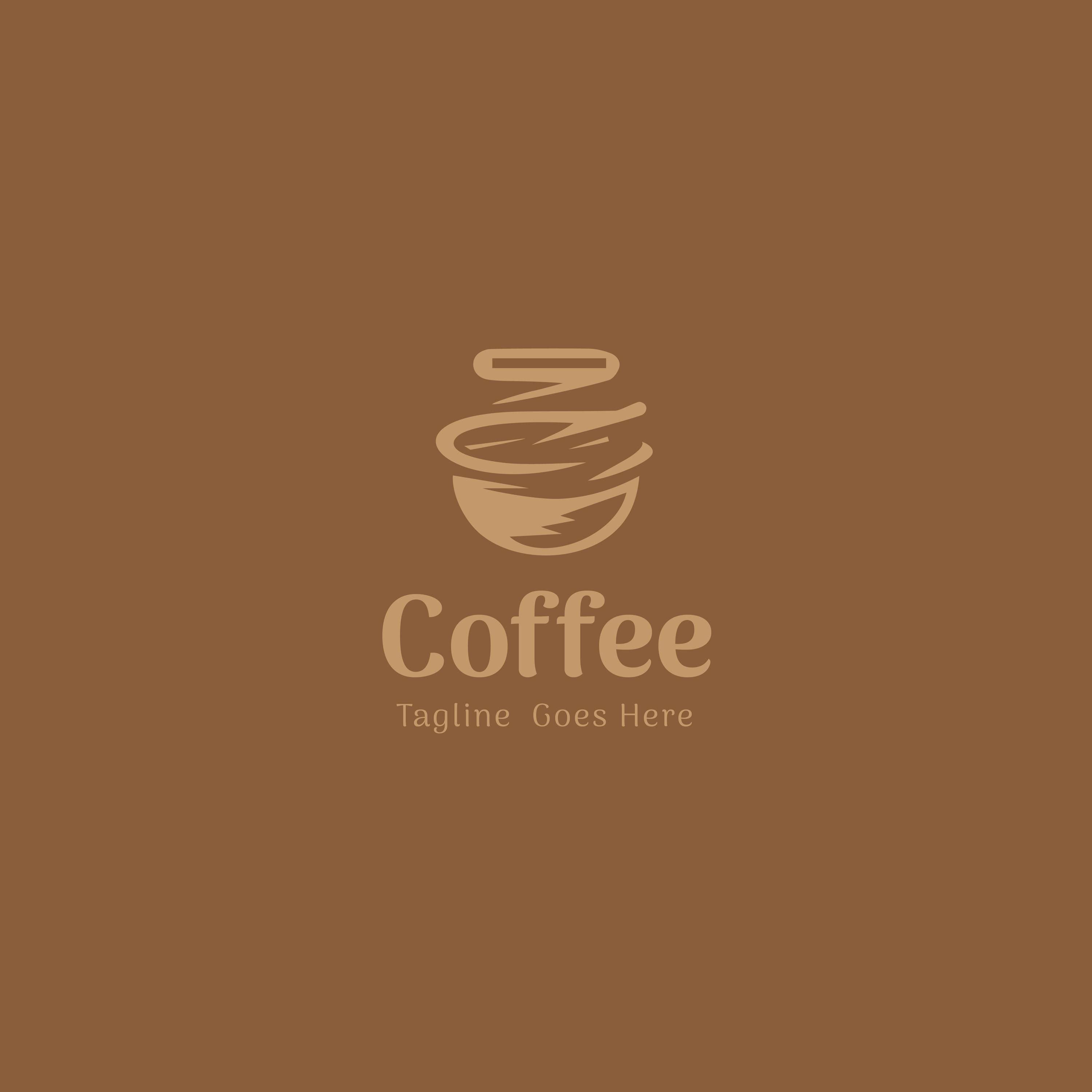Editable Coffee Shop Logo Template | Customizable Cafe Branding | AI ...