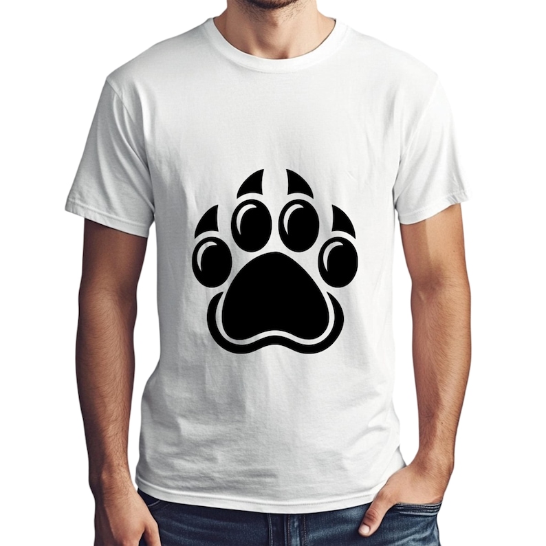 Bear Paw Silhouette, Hunting Clipart (SVG, PNG, PDF) - Etsy