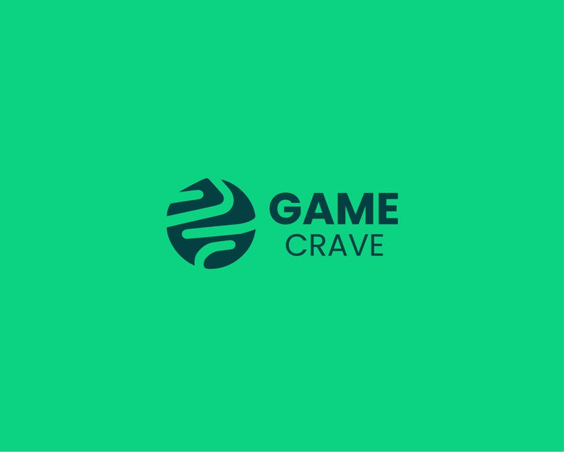 Premade Logo, Gaming Logo, Circular Monogram Logo, Vector Logo Design ...