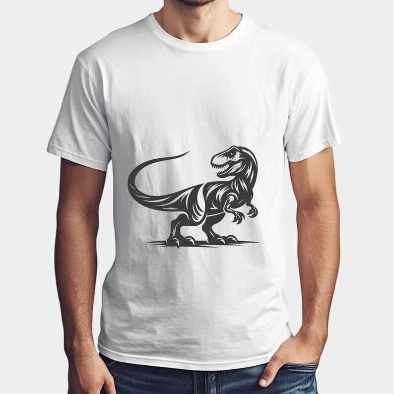 T-rex SVG | Dinosaur SVG, T-rex Cricut, Silhouette, T-rex Cut Files ...