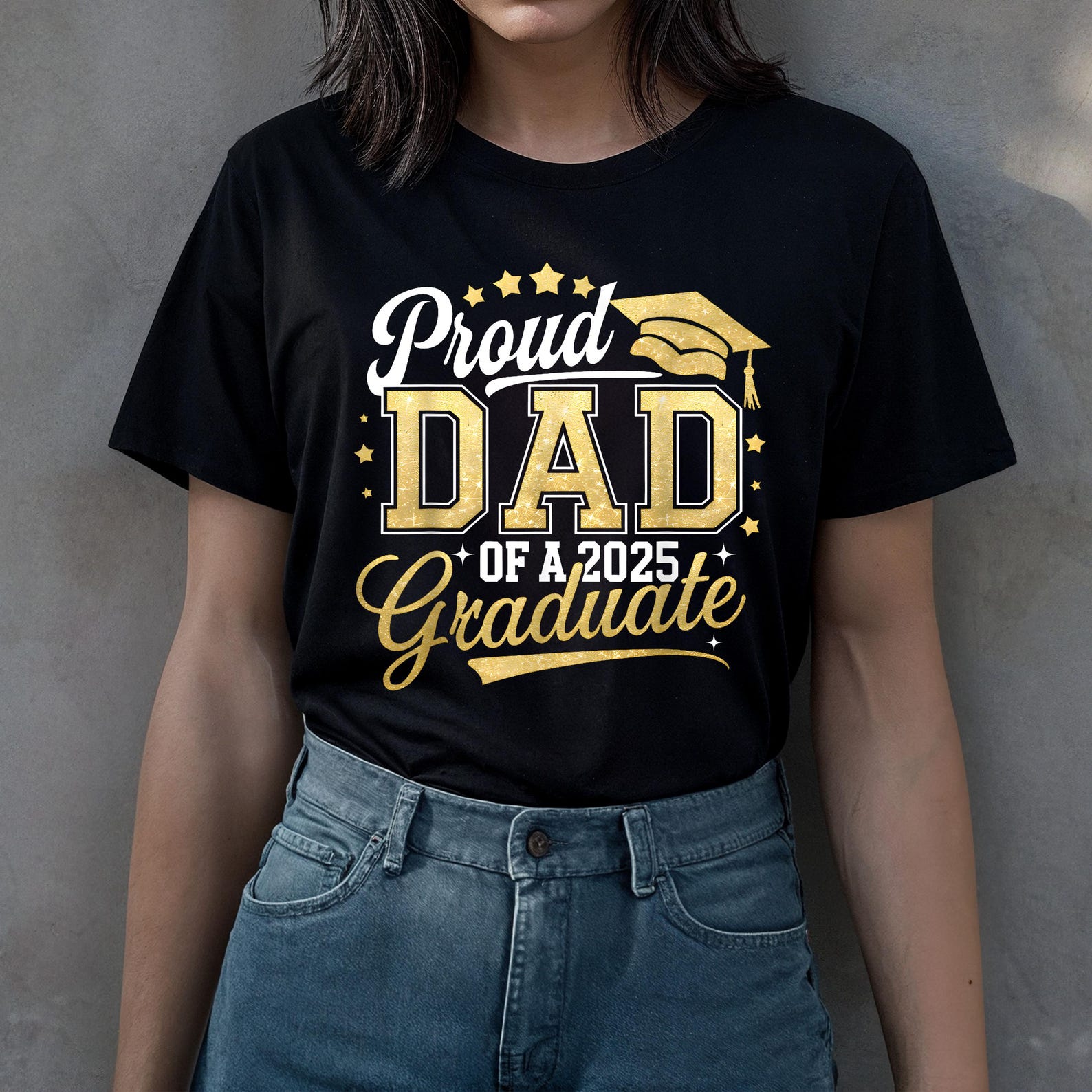 Proud Dad of a 2025 Graduate PNG | Graduation Sublimation Design ...