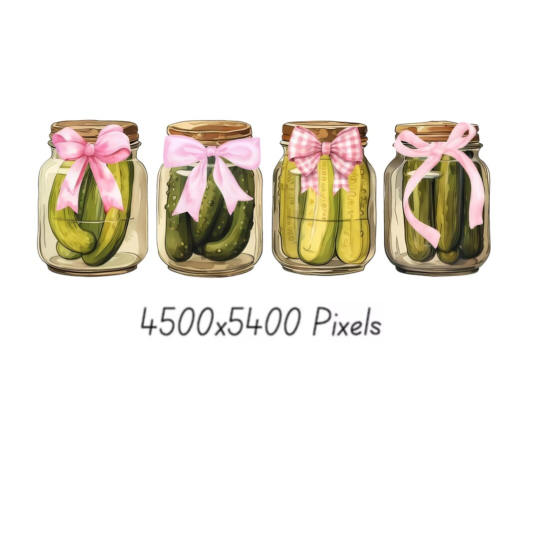 Coquette Pickles PNG | Pickle Lover PNG | Trendy Pickle Design | Cute ...