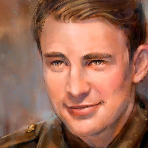 Steve Rogers Captain America - Etsy
