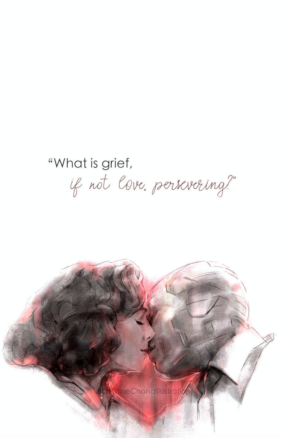 What is Grief, If Not Love Persevering Wandavision Art Print - Etsy