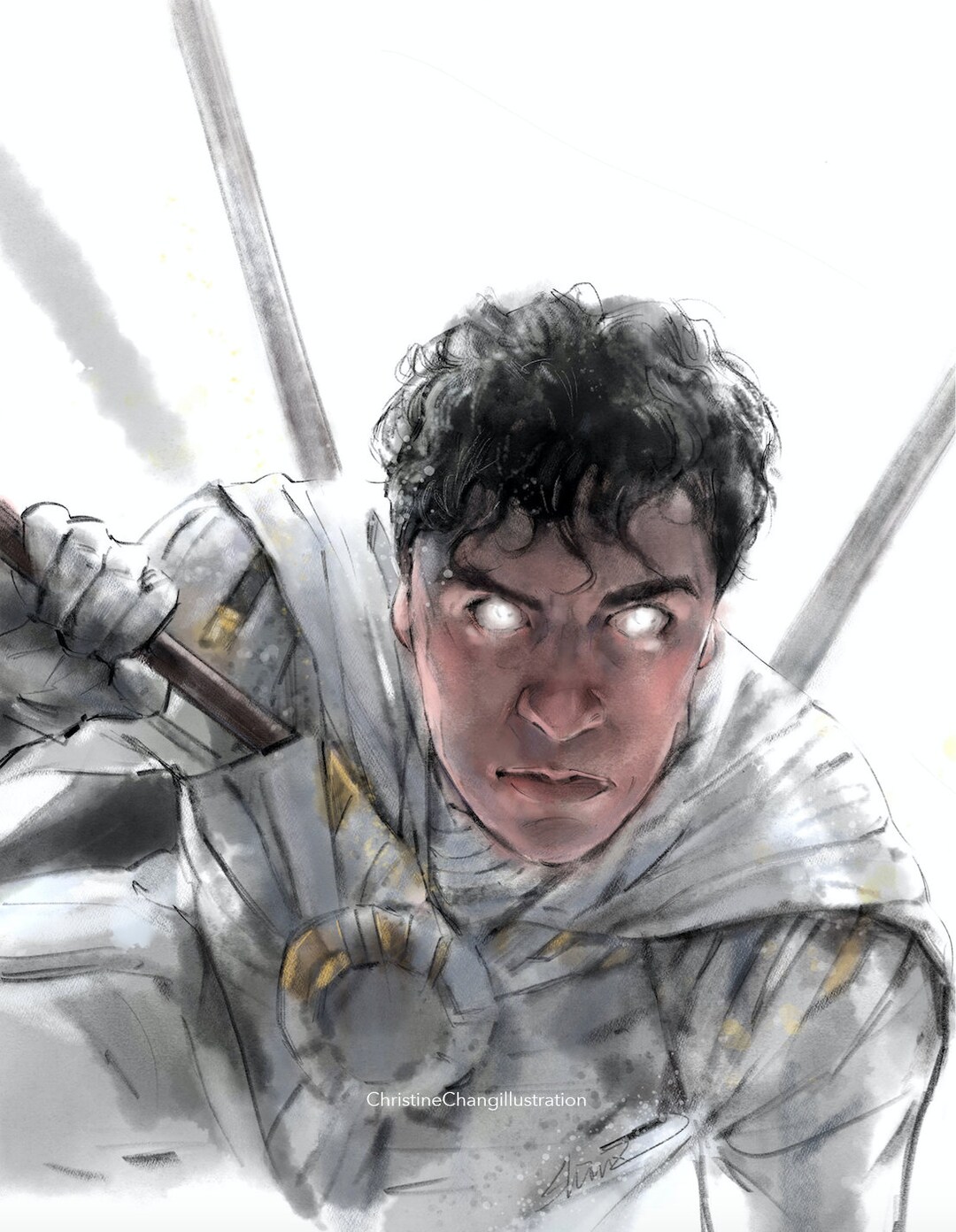 Marc, Moon Knight 8.5x11 Art Print - Etsy