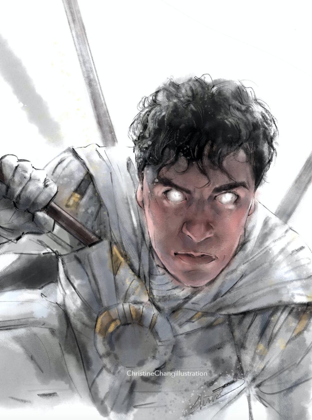 Marc, Moon Knight 8.5x11 Art Print - Etsy