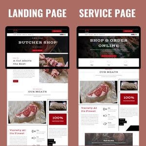 CARMINE - Butcher Website Template – Ready to Launch in 24 Hours ...