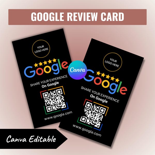 Google Review Sign - Etsy