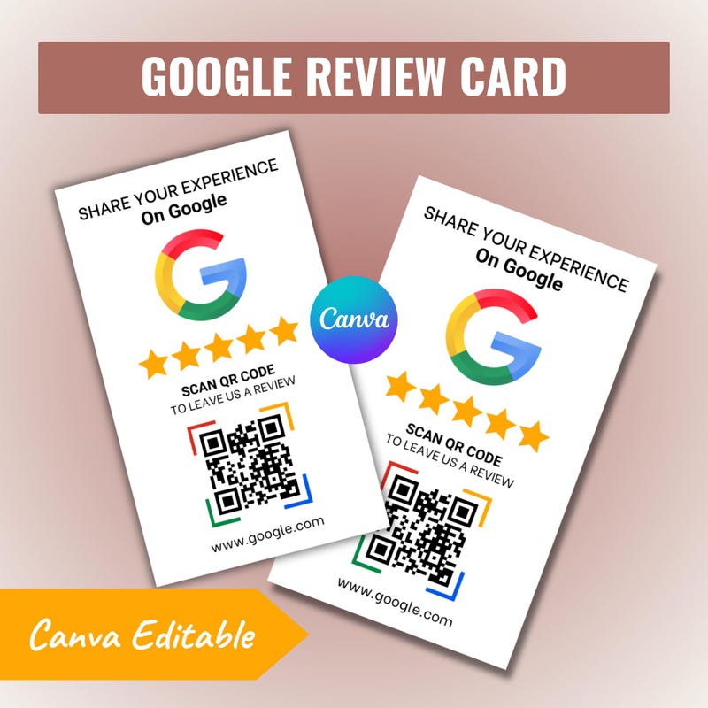 Leave a Review Card - Etsy