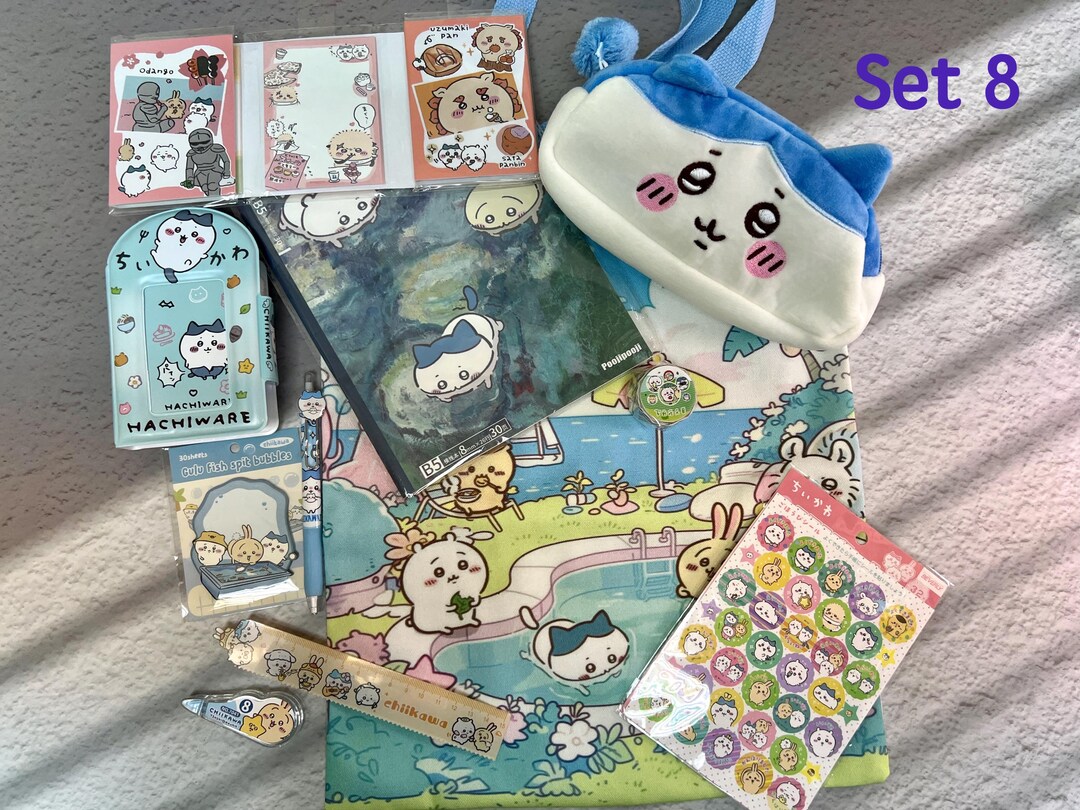 Chiikawa Bundle Chiikawa Stationary Set Chiikawa Gifts Chiikawa Back to ...