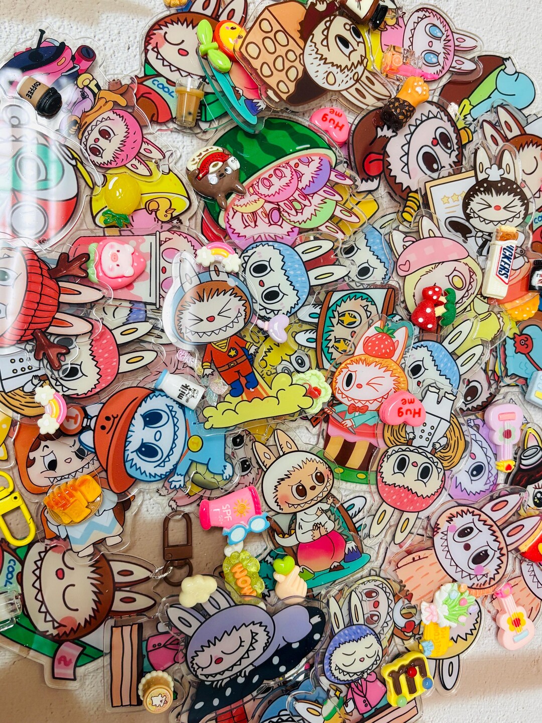 Labubu Keychain | Labubu Charm Bag Accessory - Etsy