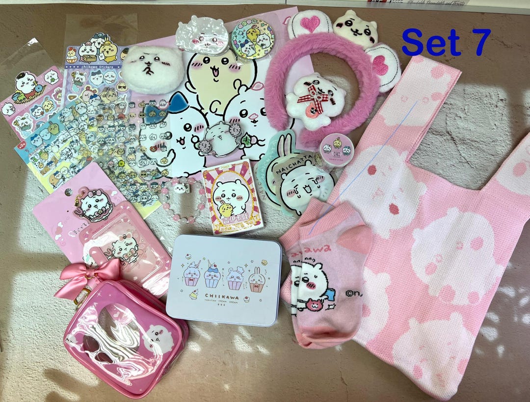Chiikawa Bundle Chiikawa Set Chiikawa Gifts Chiikawa Accessory Chiikawa ...
