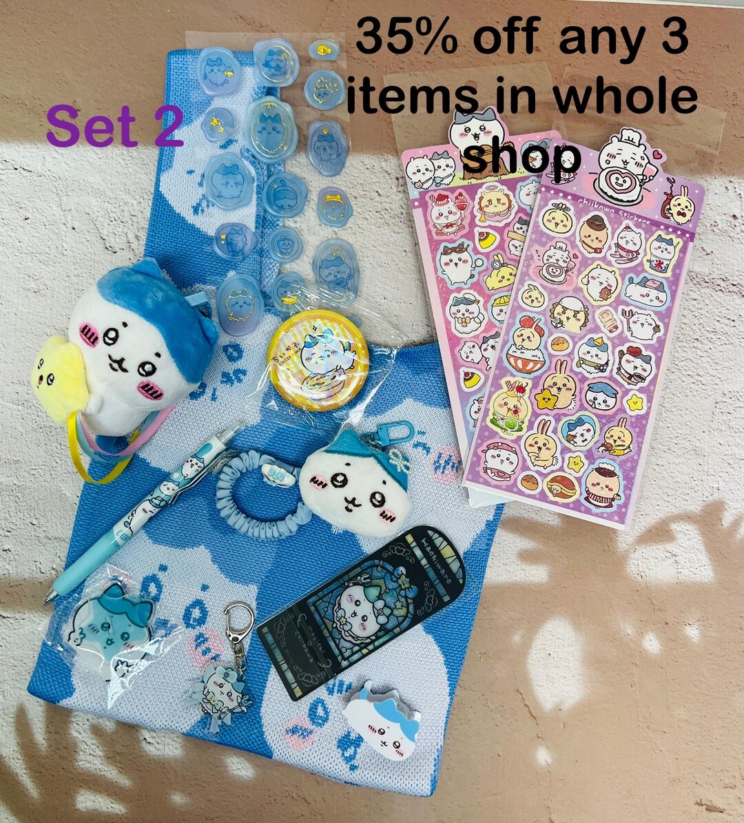 Chiikawa Bundle Set Chiikawa Gifts Chiikawa Cutecore Gift Set Perfect ...