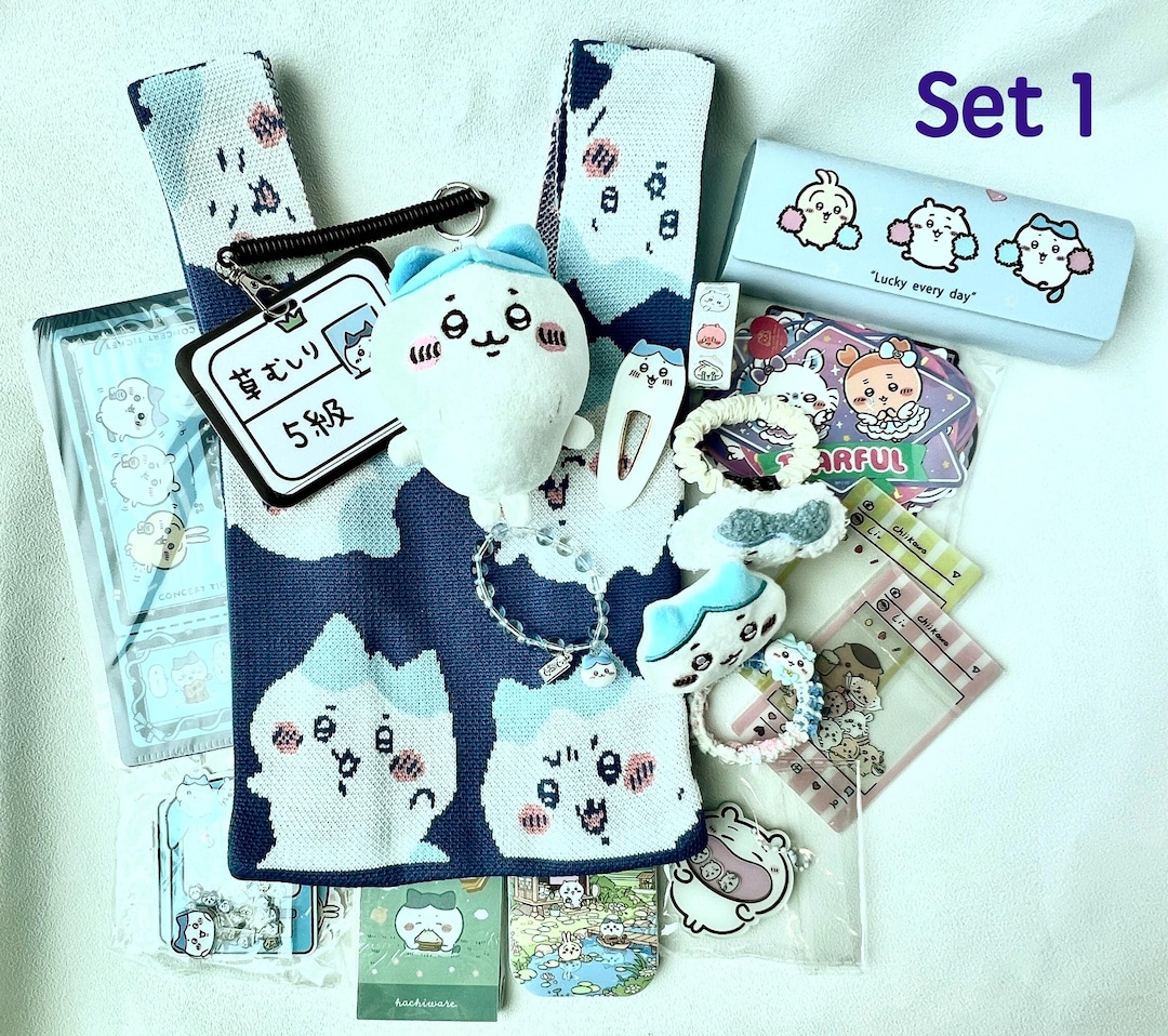 Chiikawa Bundle Chiikawa Set Chiikawa Gifts Chiikawa Accessory Chiikawa ...