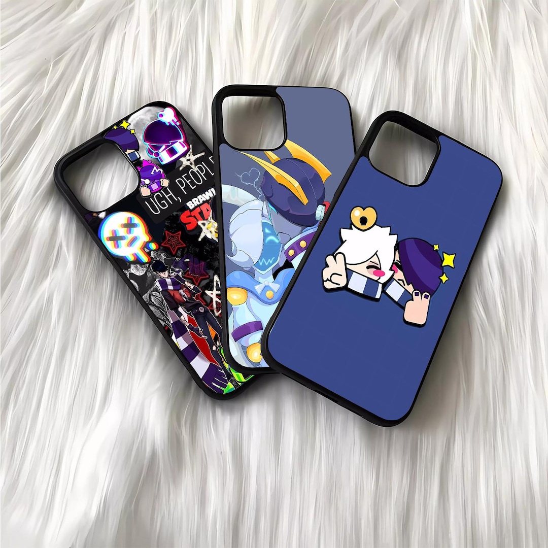 Brawl Stars Edgar Phone Case Cover for iPhone 16 Pro Max, 15 Plus, 14 ...