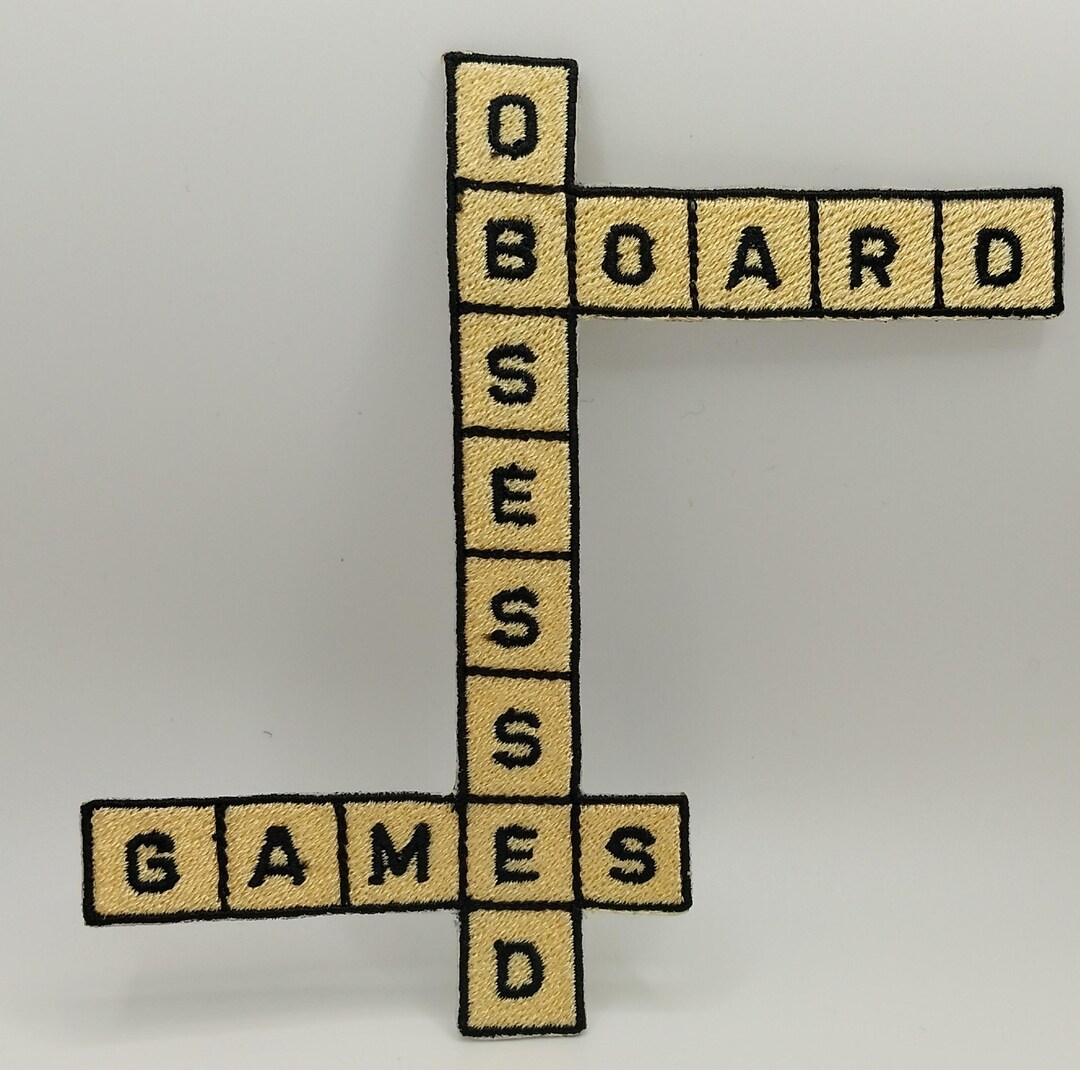 Board Game Obsessed Patch, Board Game Lover Patch, Gift for Board Gamer, Board Game Patch ...