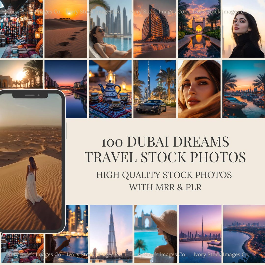 Dubai Stock Photos | Luxe Faceless Travel, MRR PLR (digital Download ...