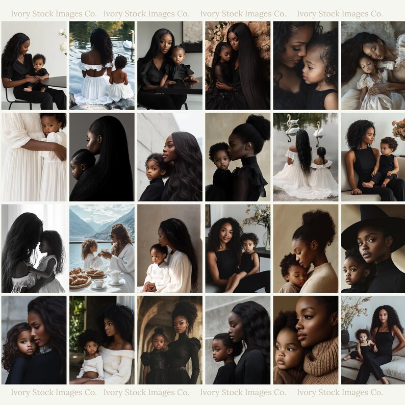 Melanin Motherhood Stock Photos | Faceless Digital Marketing ...