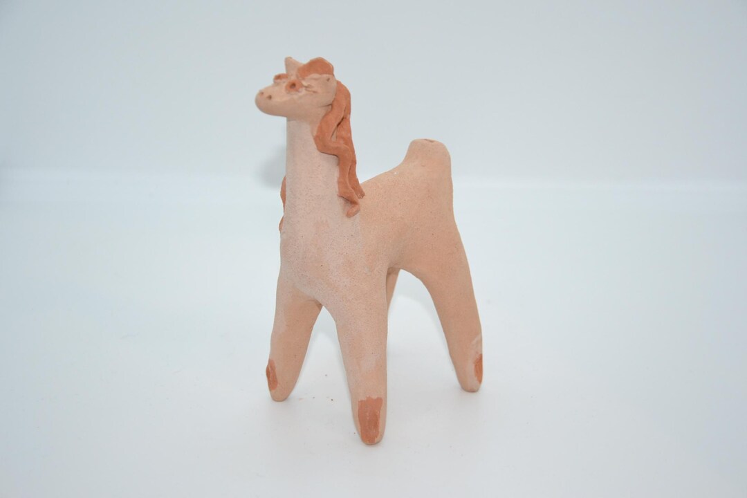 Handmade Ceramic Horse Whistle – Rustic Easter Decoration, Unique ...