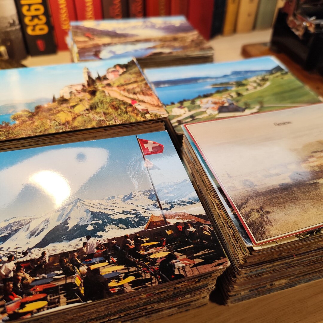 Old Retro, Vintage Postcards, Postcards From Switzerland - 1960s-1990s ...