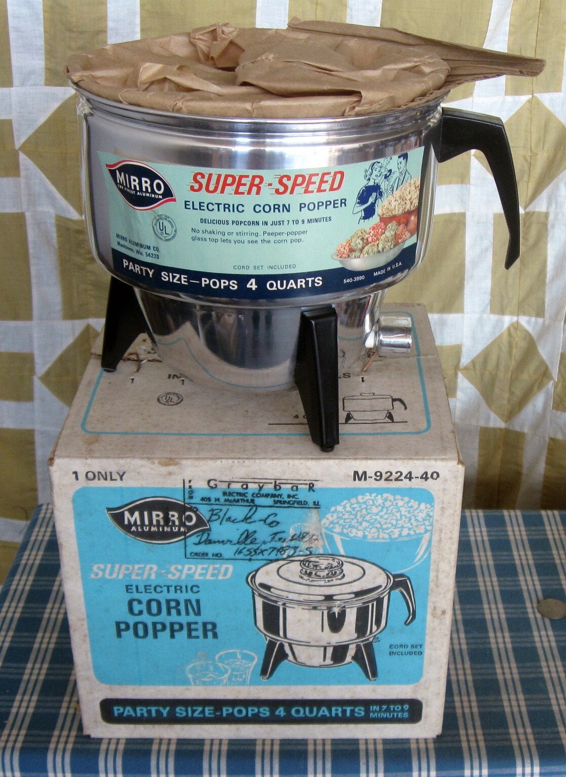 Electric Popcorn Popper