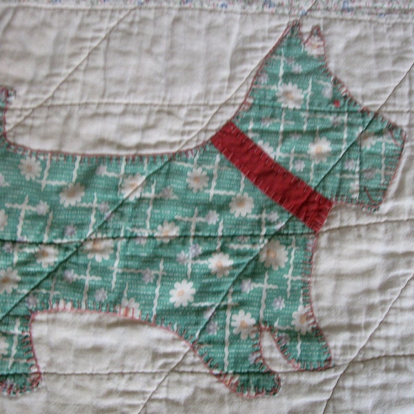 Dog Patchwork Quilt - Etsy