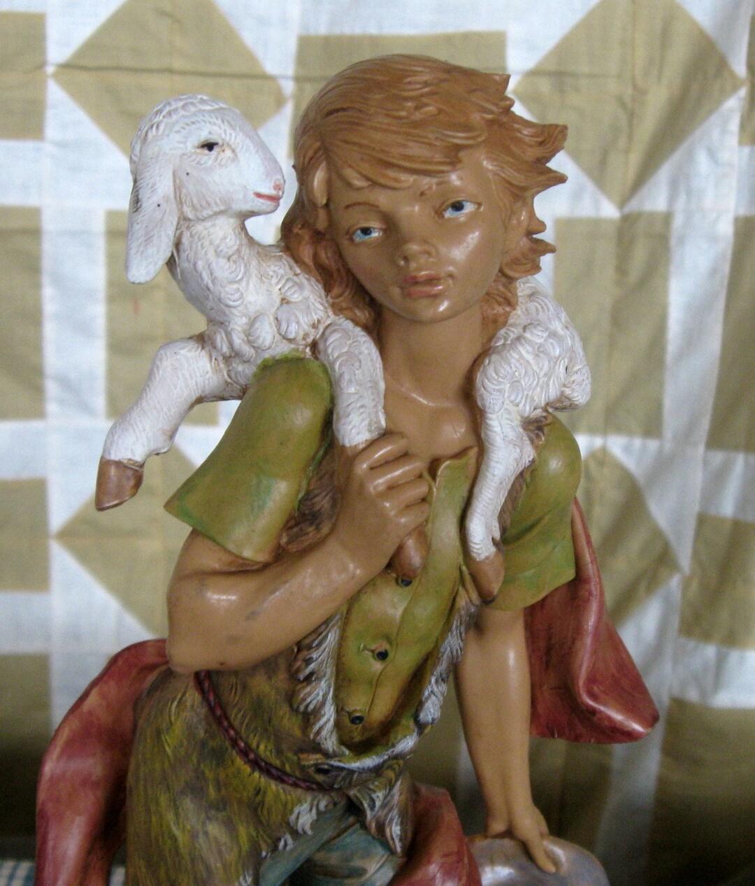 Vintage Fontanini 12 Inch Shepherd Boy Figurine Nativity E Simonetti ...