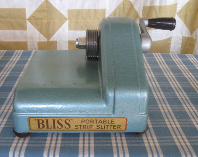 Portable Bliss Strip Slitter Harry Fraser Rug Making Cloth Wheel Cutter ...