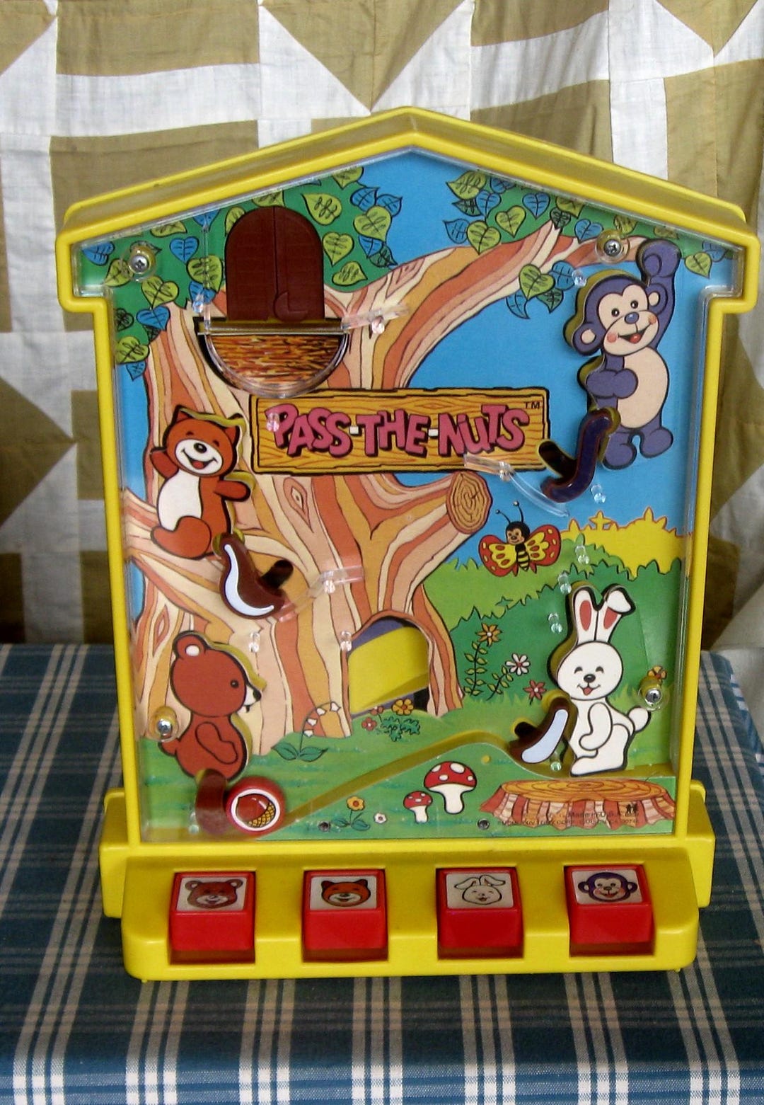 TOMY Pass the Nuts Vintage Retro Flipper Game 1974 - Works - Etsy