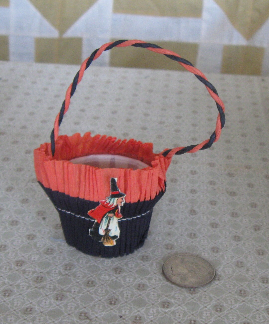 Vintage Crepe Paper Candy Container Party Favor Halloween Witch - Etsy