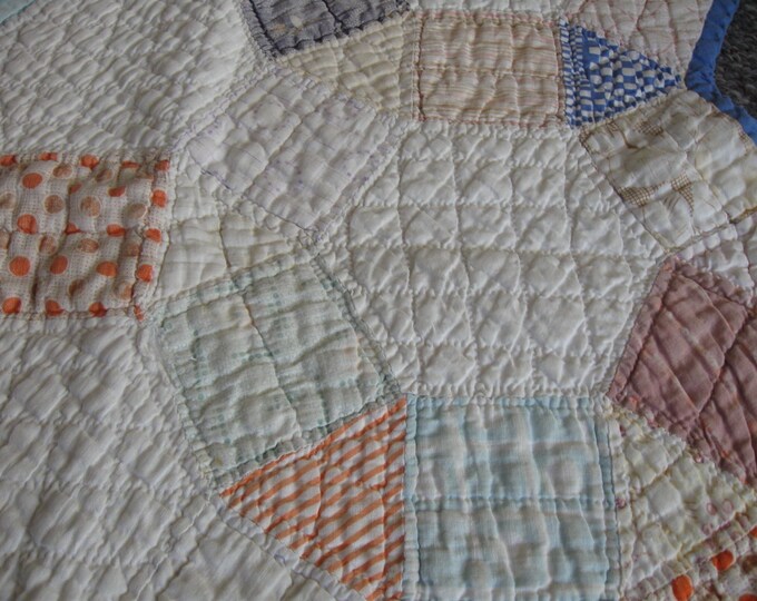 Vintage Antique Quilt Piece Repurpose Patchwork Cutter Quilt - Etsy