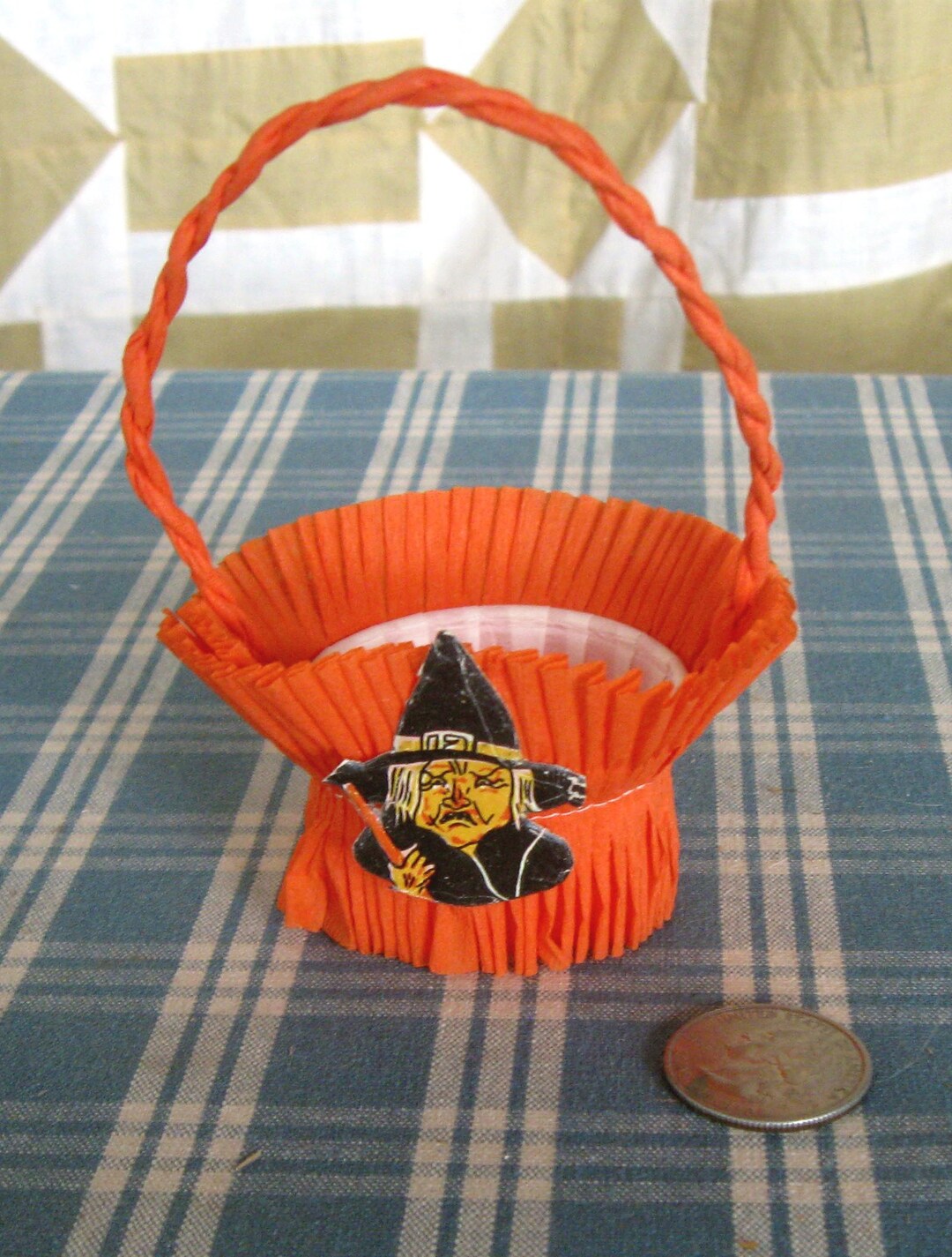 Vintage Crepe Paper Candy Container Party Favor Halloween Witch - Etsy