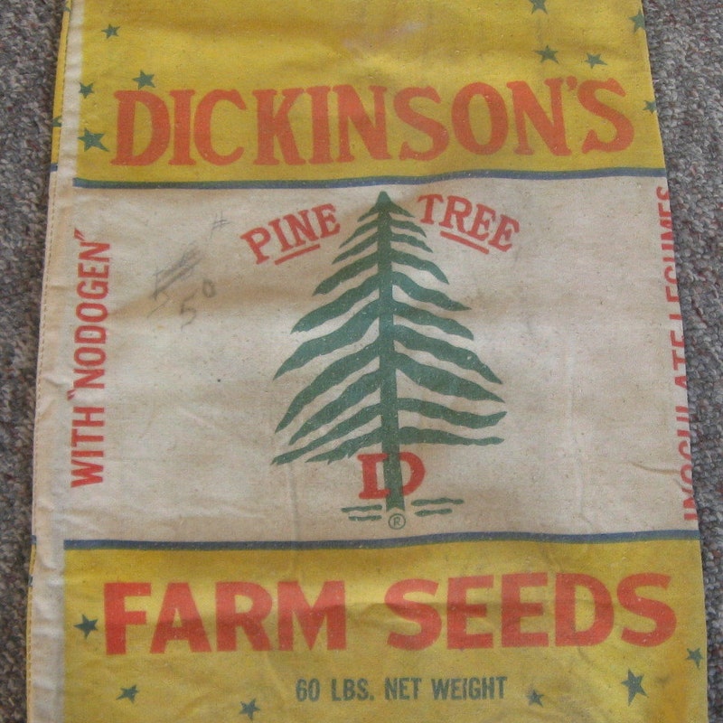 Grain Sack Sign - Etsy