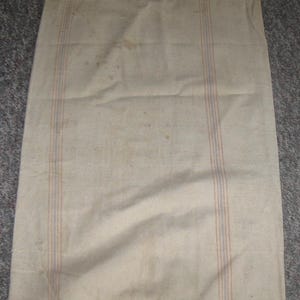 Vintage Heavy Bemis Seamless Stripes Grain Bag Sack Feedsack ...