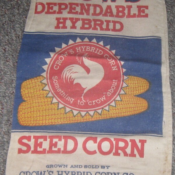 Grain Sack Sign - Etsy