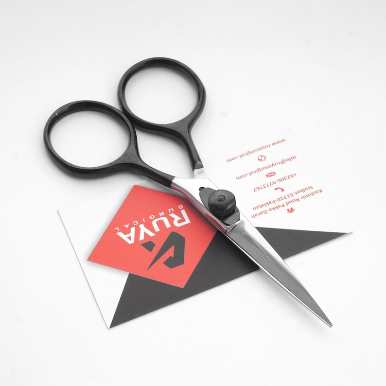 Blue Color Stainless Steel Hotel Kitchen Chef Offset Sharp Scissor High ...