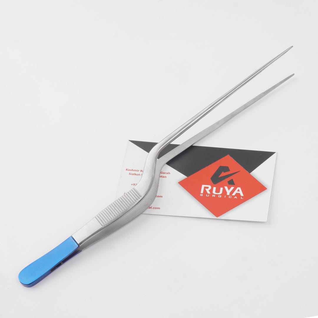 Stainless Steel Offset Chef Plating Tweezers, High Precision 20cm - Etsy