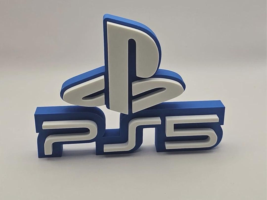 Decorative PS5 Playstation Five 5 Room Sign Display - Etsy