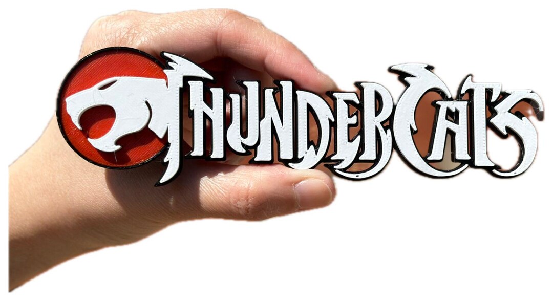 Decorative Thundercats Logo 3d Printed Display Sign 2 Sizes - Etsy UK