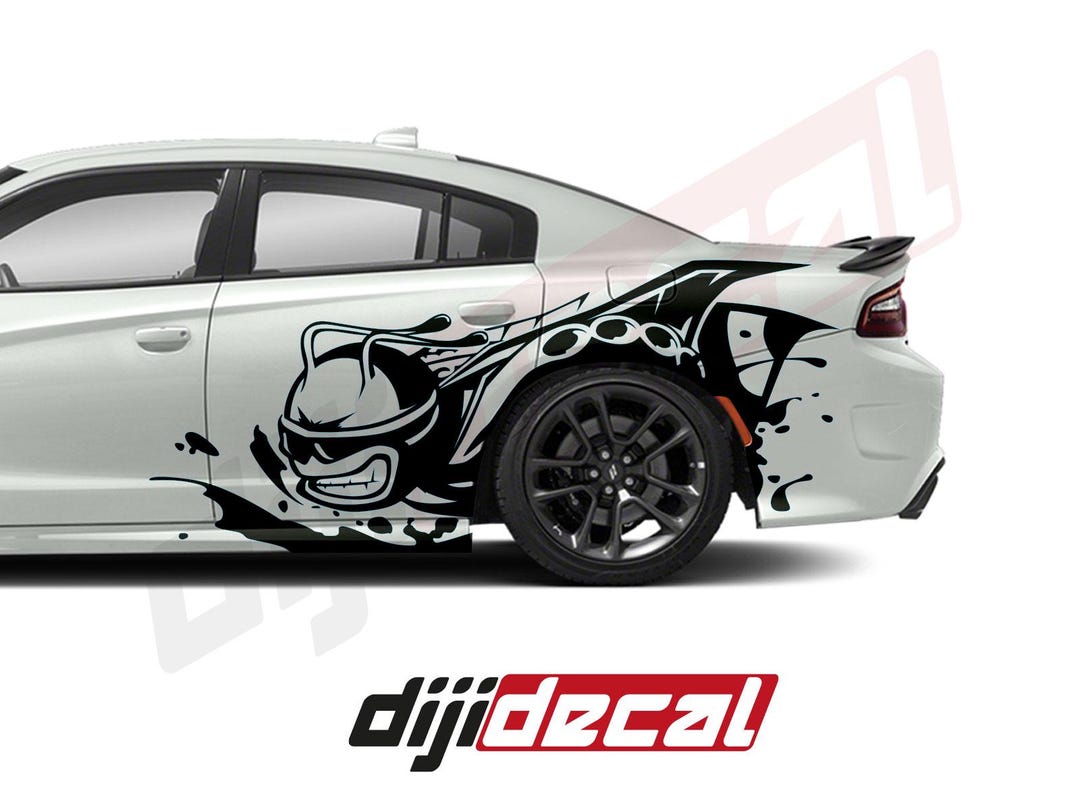 For Both Sides - Angry and Racing Bee Left and Right Side - Charger ...