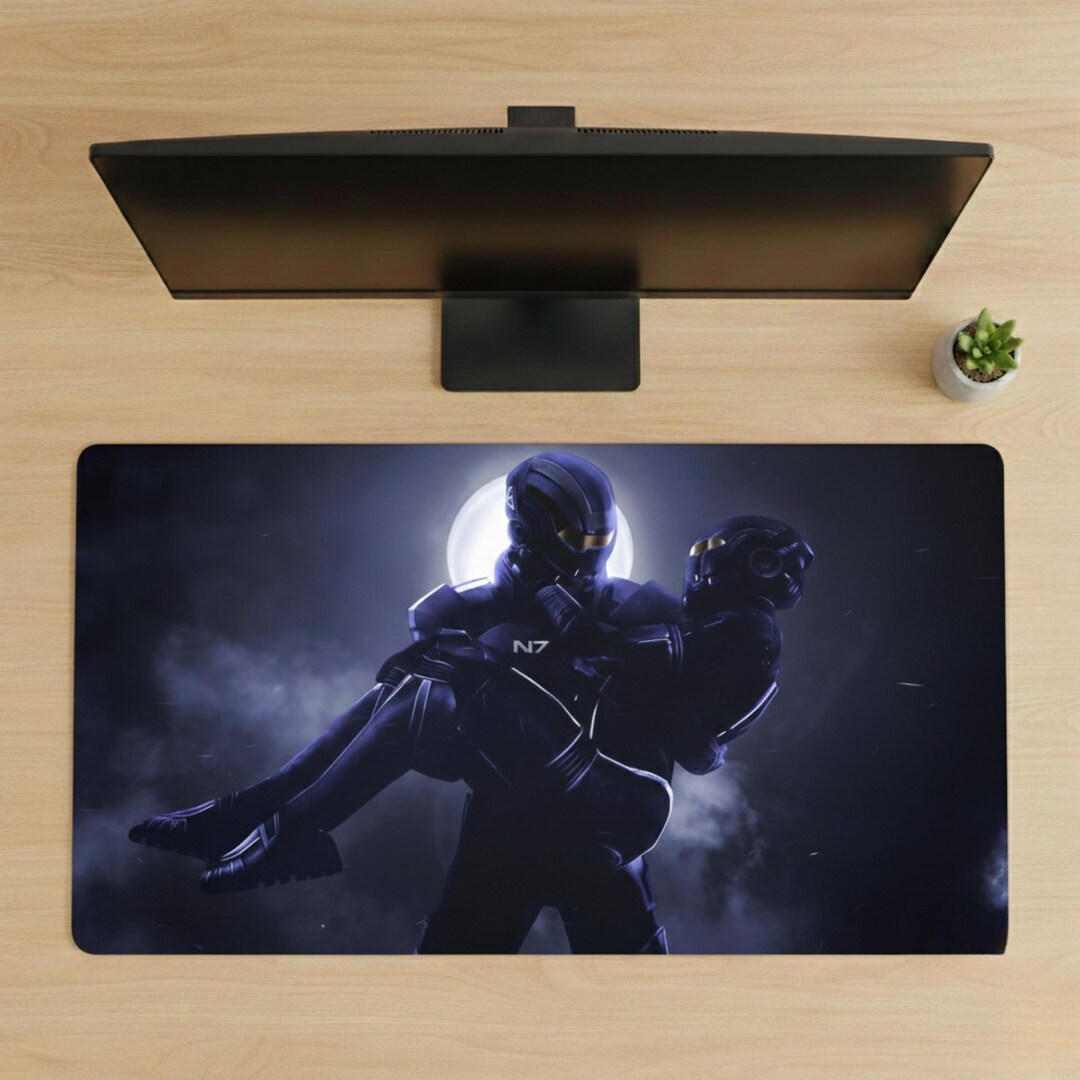 Mass Effect N7 Desk Mat: Legendary Edition Gaming Mouse Pad - Etsy
