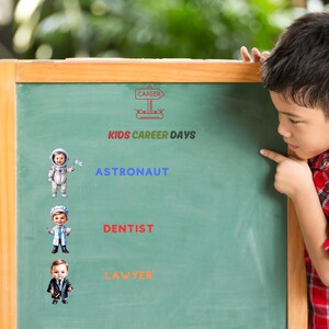 Watercolor Kids Careers Clipart Bundle, Firefighter,teacher PNG, Career ...