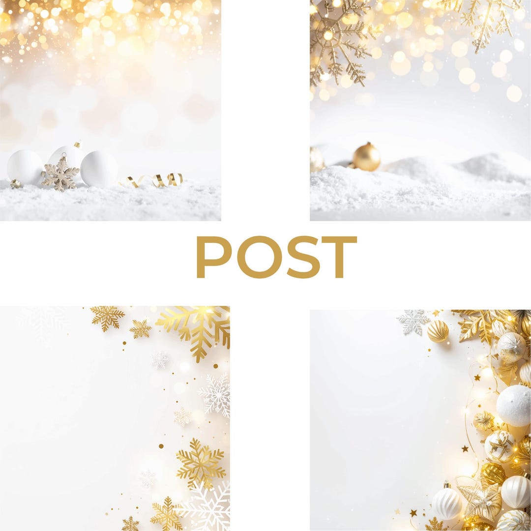 Editable Christmas Canva Template | Holiday Social Media Pack | New ...