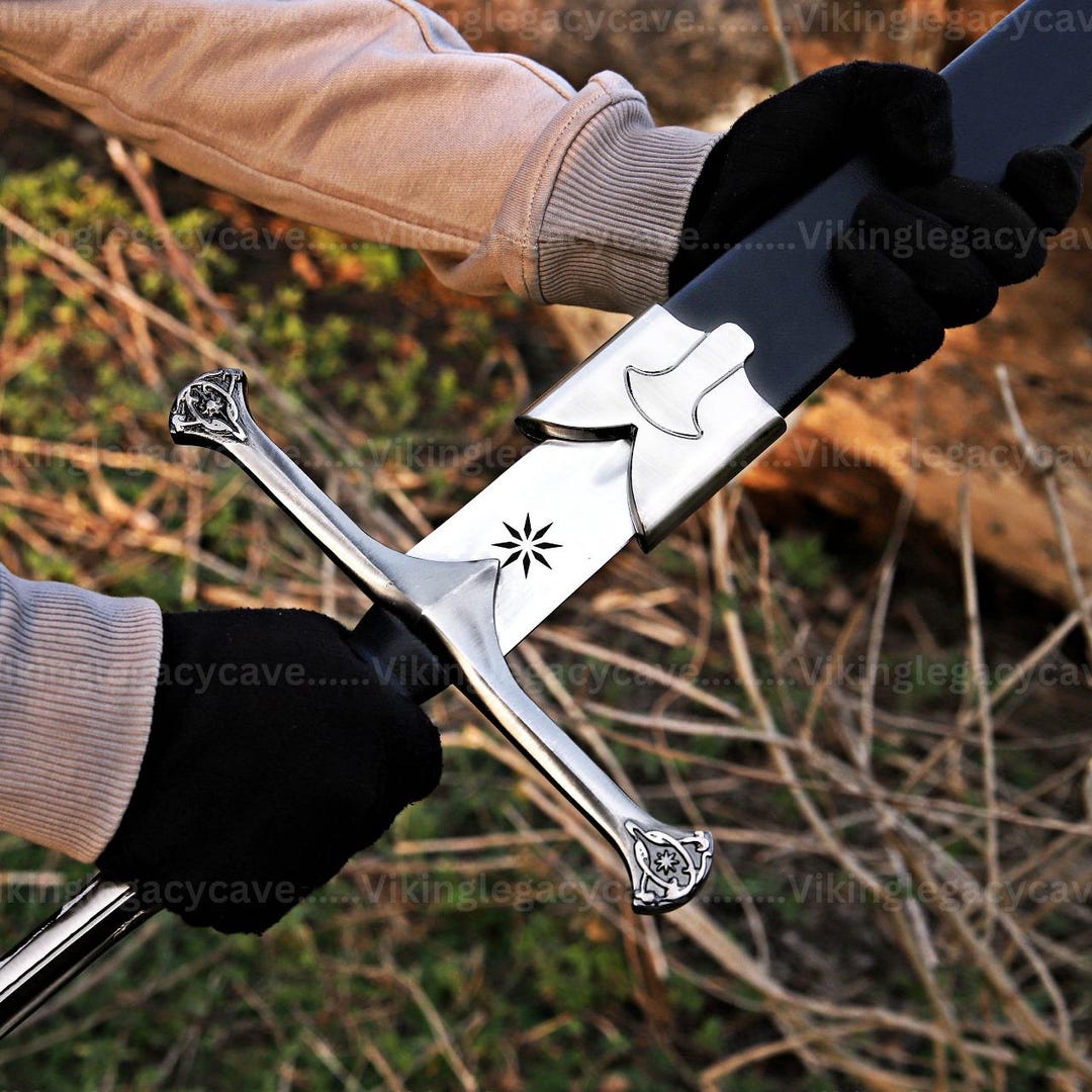 Viking Sword Gift Medieval Sword for Home Decor Christmas Gift Cosplay ...