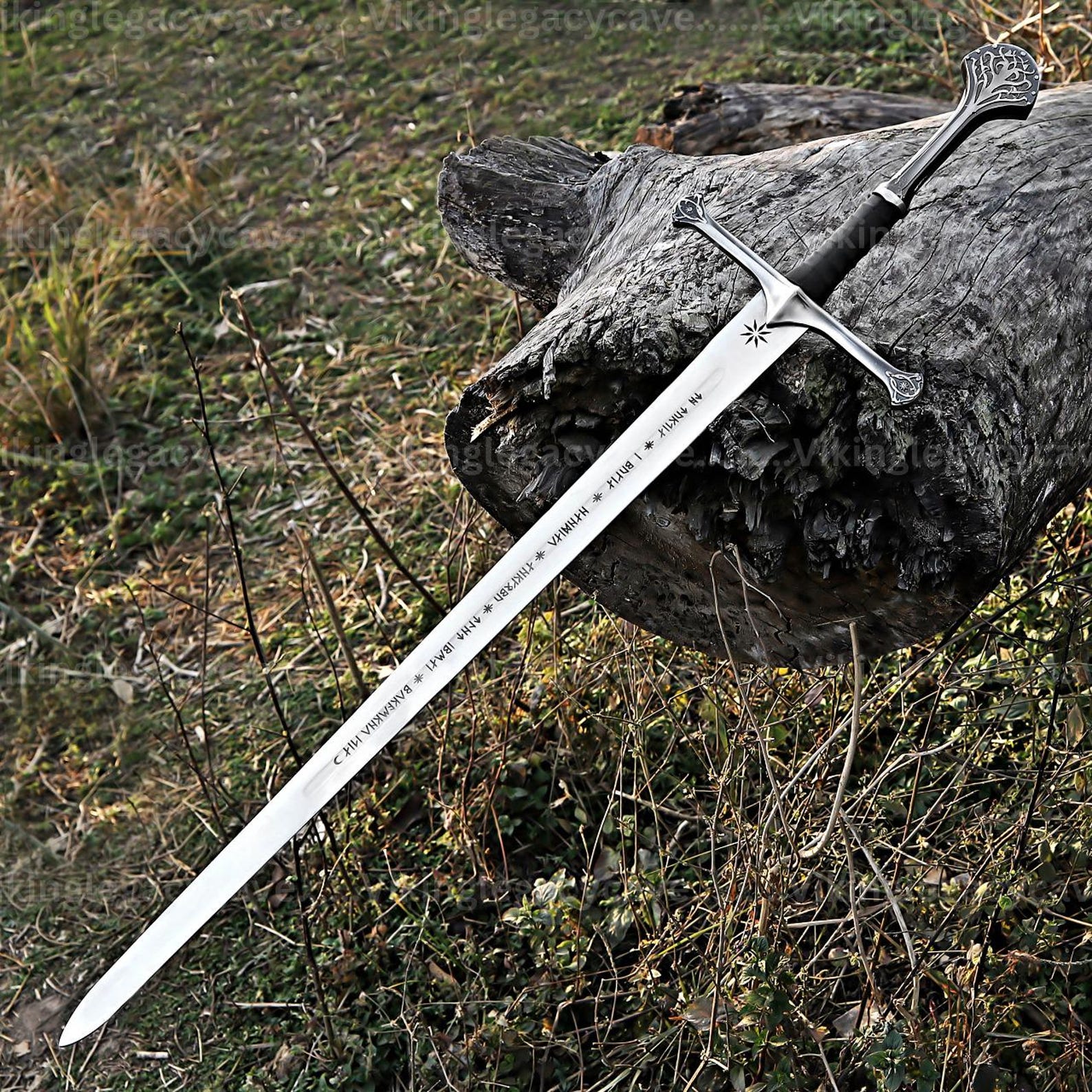 Viking Sword Gift Medieval Sword for Home Decor Christmas Gift Cosplay ...