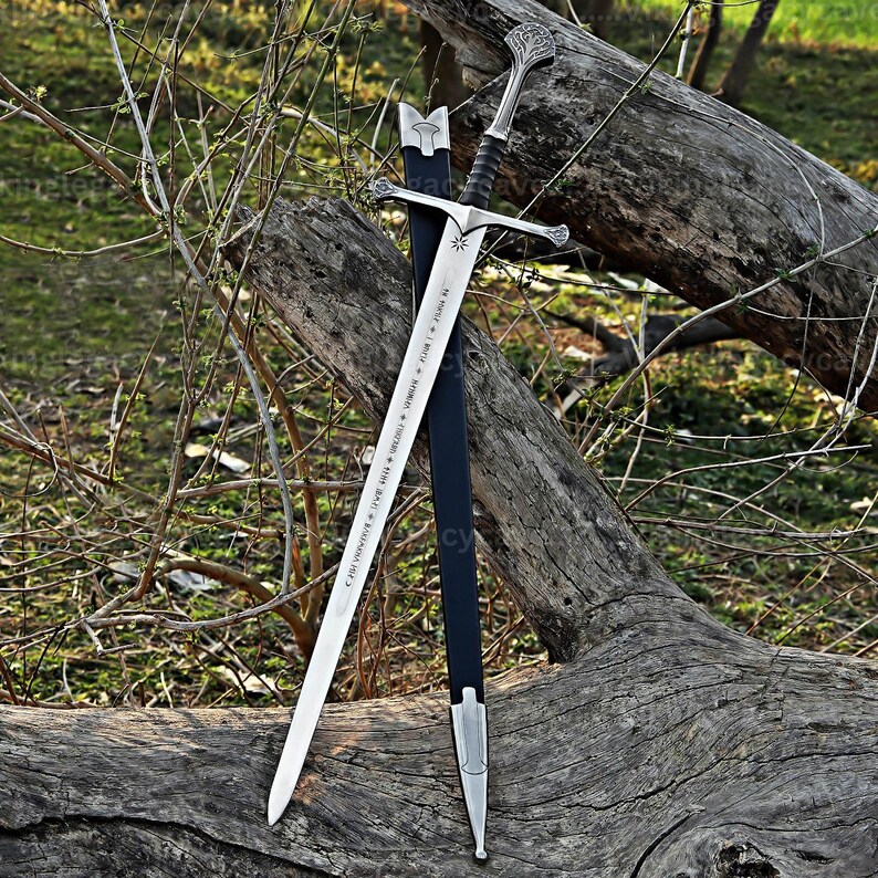 Viking Sword Gift Medieval Sword for Home Decor Christmas Gift Cosplay ...