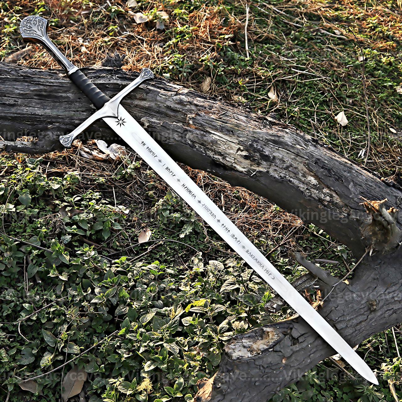 Viking Sword Gift Medieval Sword for Home Decor Christmas Gift Cosplay ...