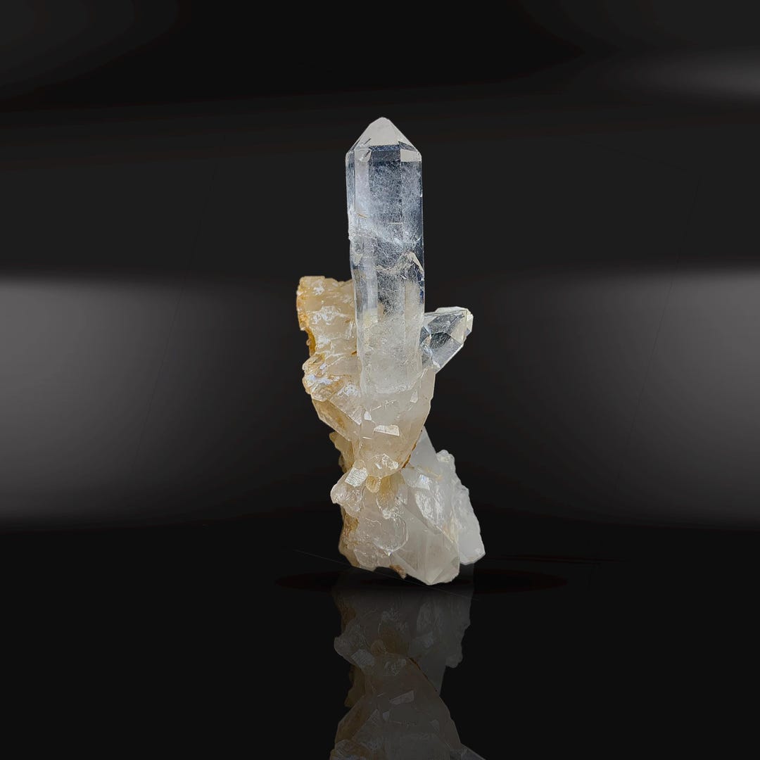 50 Grams Faden Quartz Point Crystal Specimen | Unique Ladder Quartz ...